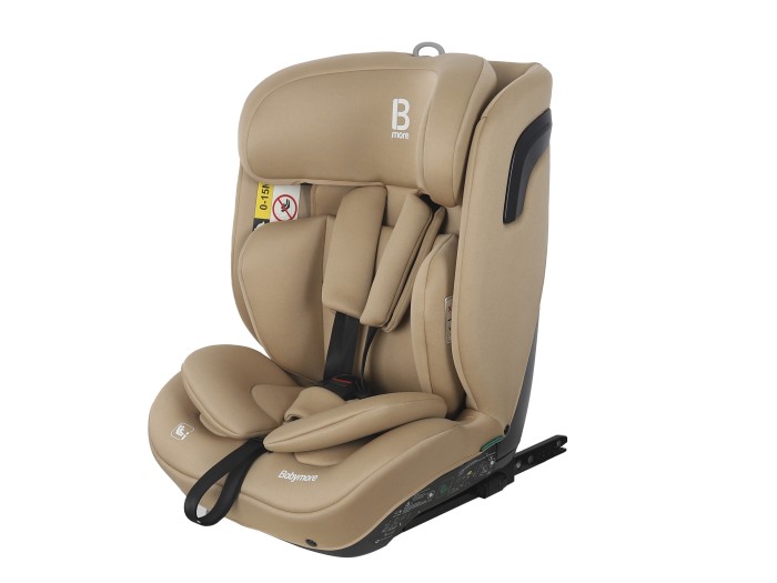 Babymore Hazel Car Seat i-Size 76-150cm 15 Months-12 Years - Biscotti
